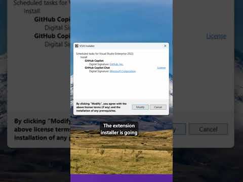Installing GitHub Copilot in Visual Studio