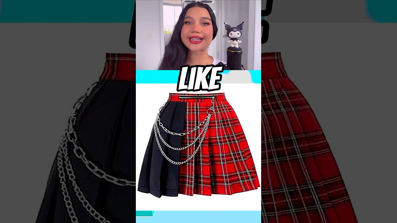 Elige tu falda para llevar a la ESCUELA 😍 #shortsvideo #shorts #outfit #viral #escuela