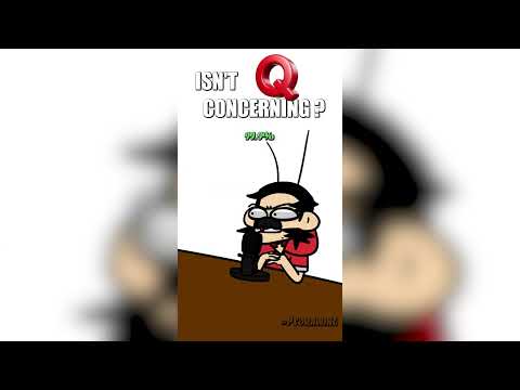 Find me one word that start with the letter "Q" and not followed by the "U" ? (animation meme)