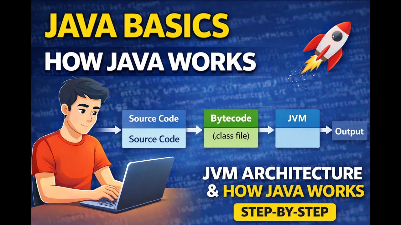 Java Tutorial for Beginners 🚀 | JVM, JDK, JRE Explained Clearly