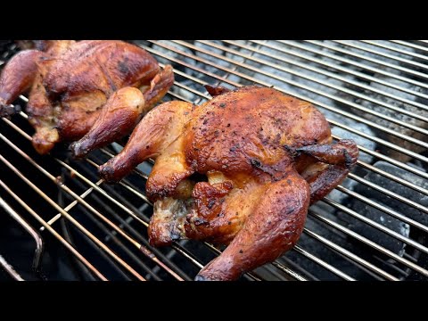 How To Bbq Cornish Game Hen, Steak & Shrimp