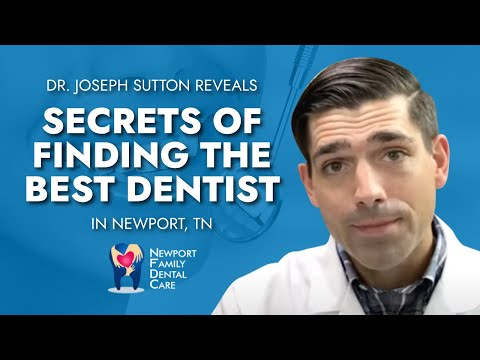 Dr. Joseph Sutton Reveals Secrets of Finding the Best Dentist in Newport, TN Stand Alone