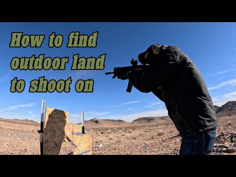 Beginners Guide to Outdoor Shooting: BLM Land