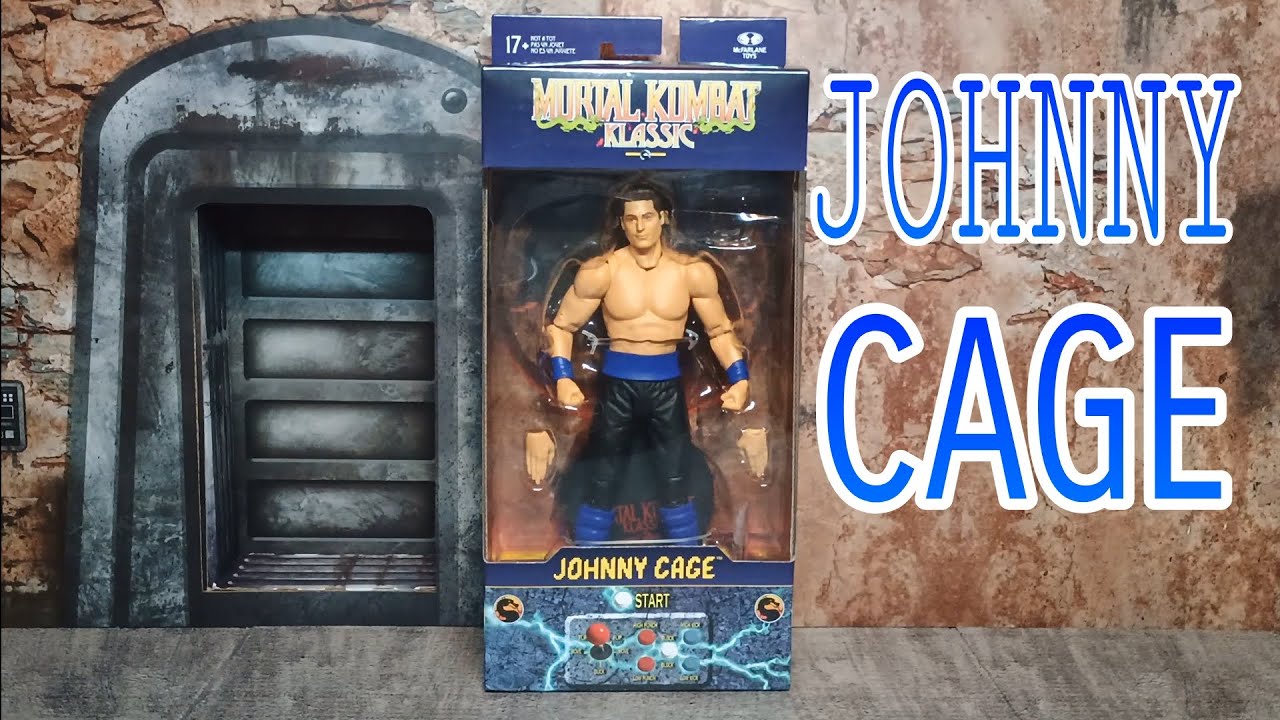 MCFARLANE MORTAL KOMBAT KLASSIC JOHNNY CAGE REVIEW