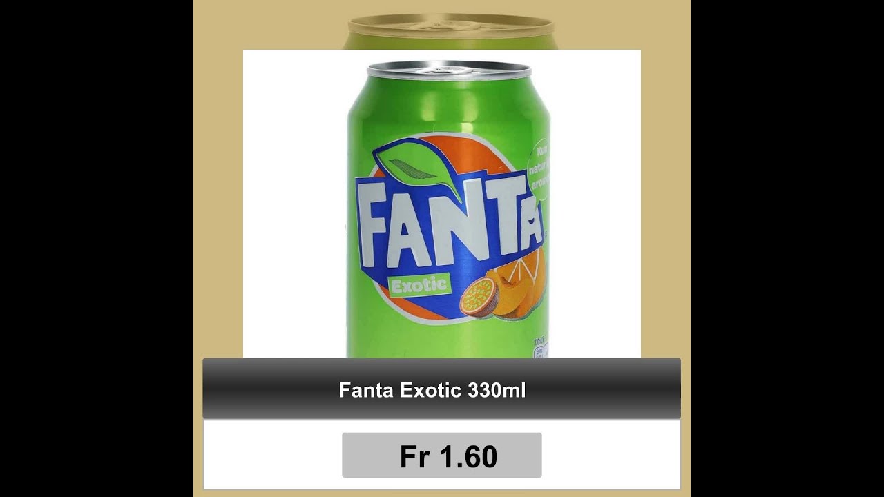Fanta Exotic 330ml