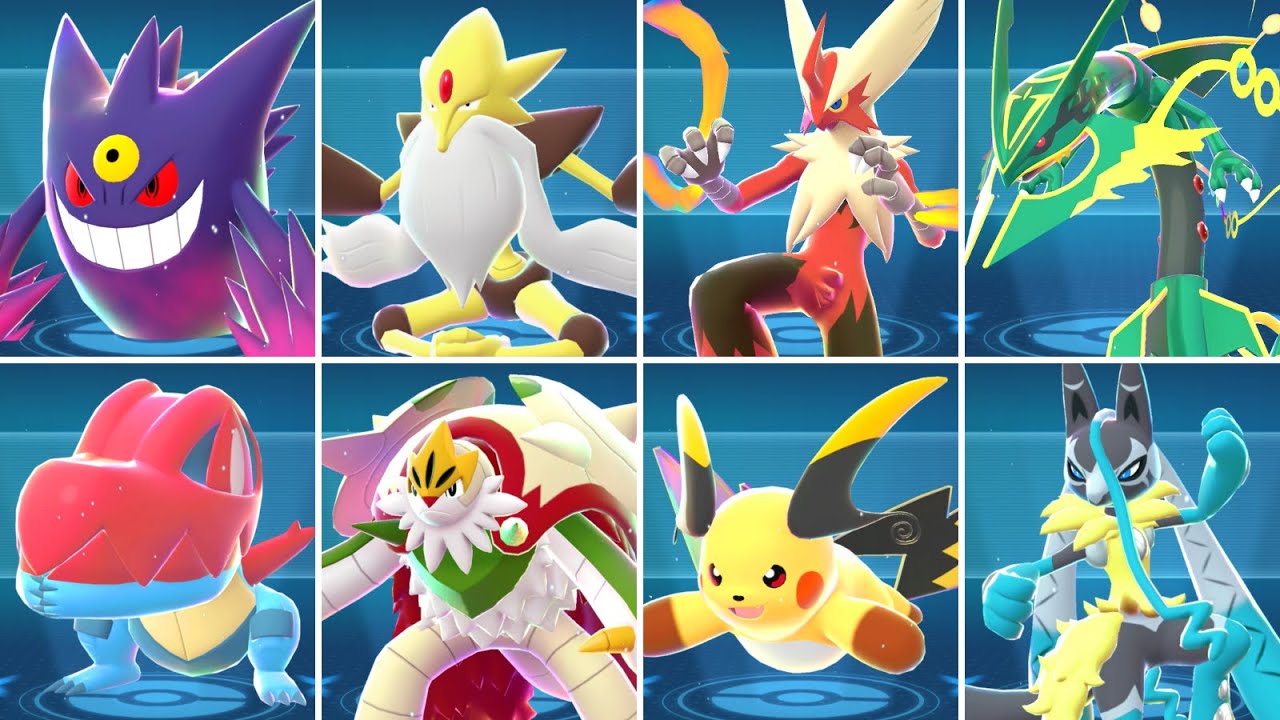 All 96 Mega Evolutions in Pokémon