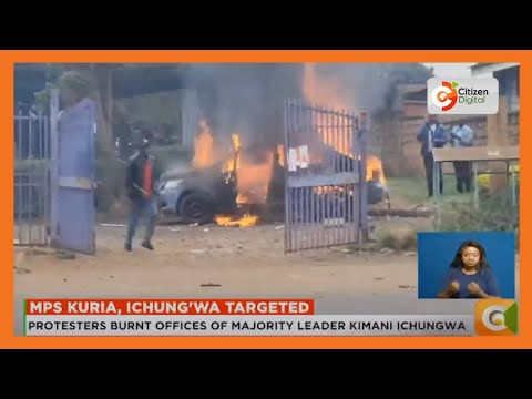 Protesters targeted property of MPs supporting Finance Bill
