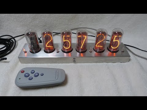 Mr Nixie IN 18 Big Time Nixie Clock kit (part 2: the finished clock)