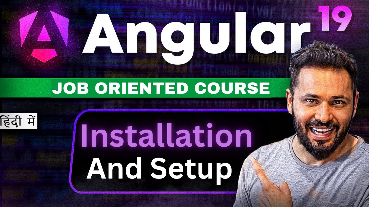 Angular 19 tutorial in Hindi #2 Angular installation and setup  macOS #angular19  #angulartutorial