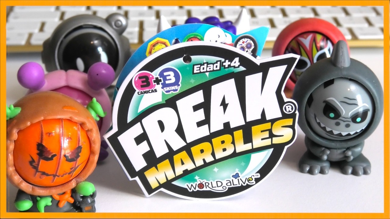 Freak Marbles - New Collectable Toy Craze?