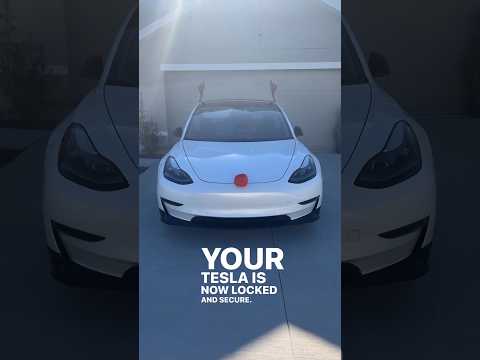 Custom Lock Sounds in the #Tesla 2023 Holiday Update! + Download Link #ironman #jarvis