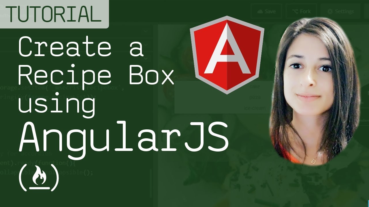 AngularJS tutorial: recipe box