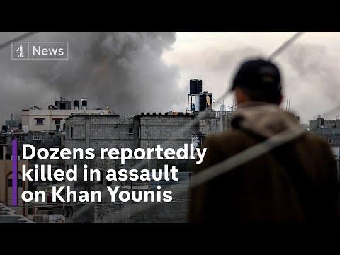 Gaza-Israel: Fighting in Khan Younis as Palestinian authorities say Israeli troops storm hospital