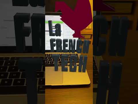 FrenchTech 3D logo designed with AR Logo by AR Code | ar-code.com