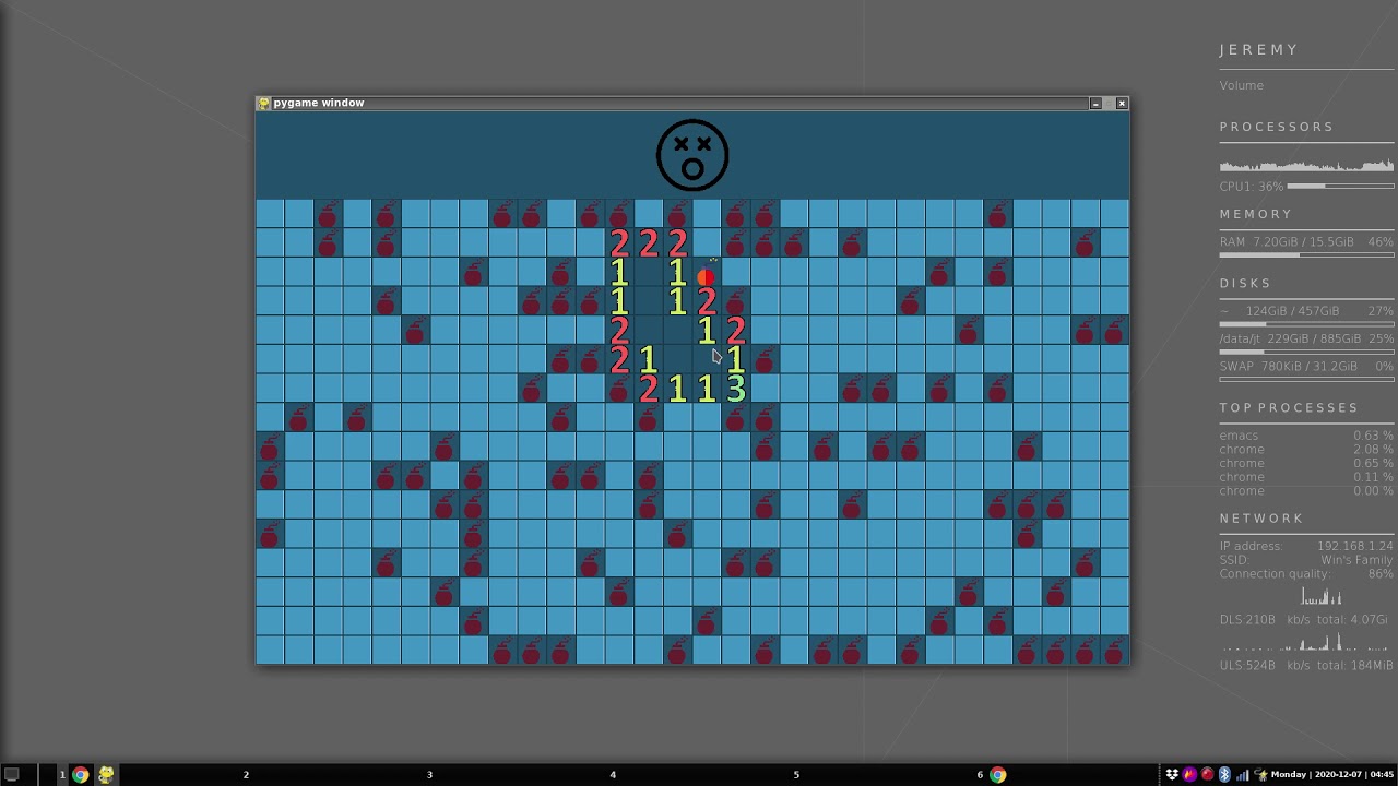 Minesweeper GUI Demo