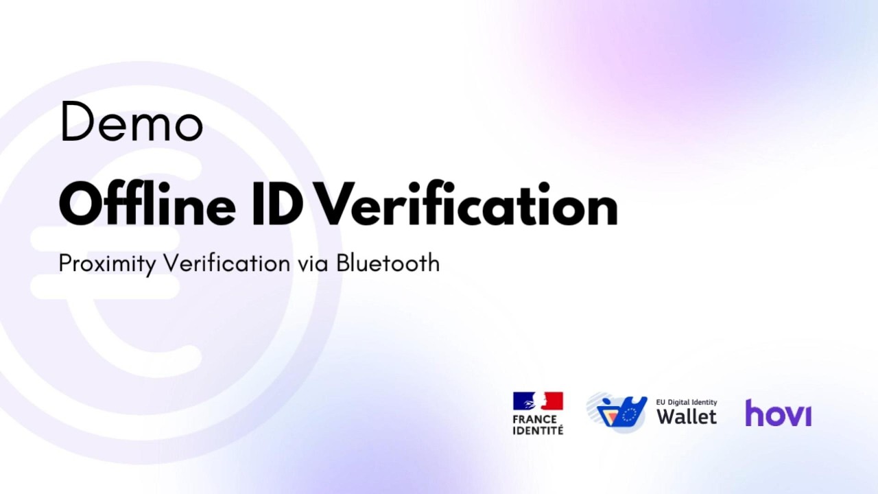Offline ID Verification with EUDI Wallet | Hovi Demo