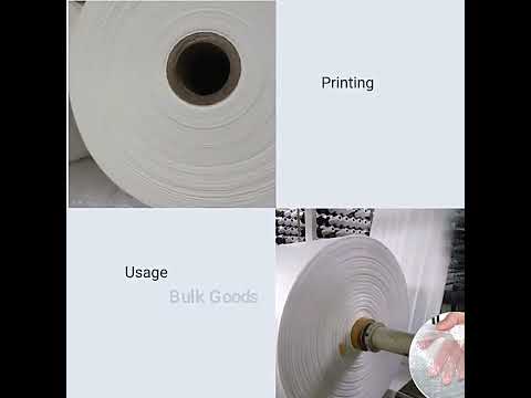 pp woven fabric roll for produce big bags #bag#bigbag