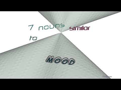 mood - 9 nouns synonym of mood (sentence examples)