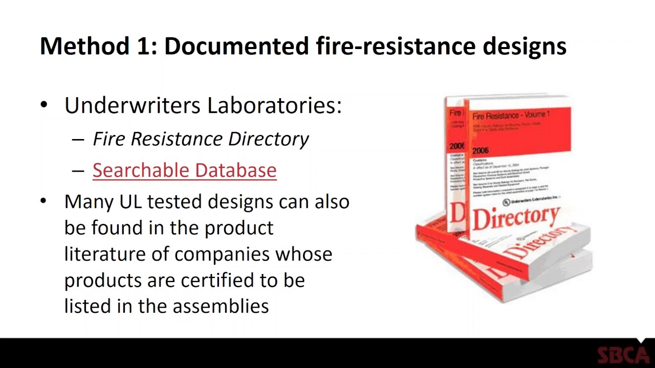 SBCA Technical Webinar: Fire Resistance Rated Truss Assemblies