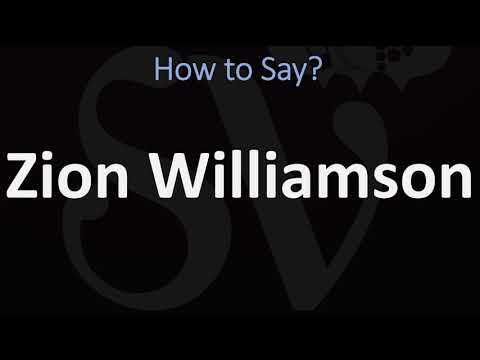 How to Pronounce Zion Williamson? (CORRECTLY)