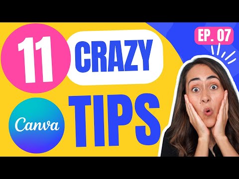 11 New FREE Canva Tips & Tricks! 💫 | Canva Tutorial for Beginners | Ep. 07