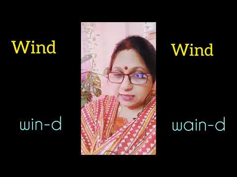 Correct Pronunciation: wind vs wind #learnenglish #pronunciation