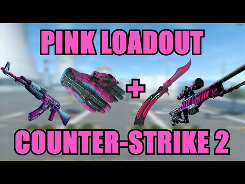 Complete Pink/Vice Loadout/Inventory CS2 (Knife/Gloves/Stickers)