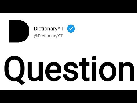 Question Meaning in English
