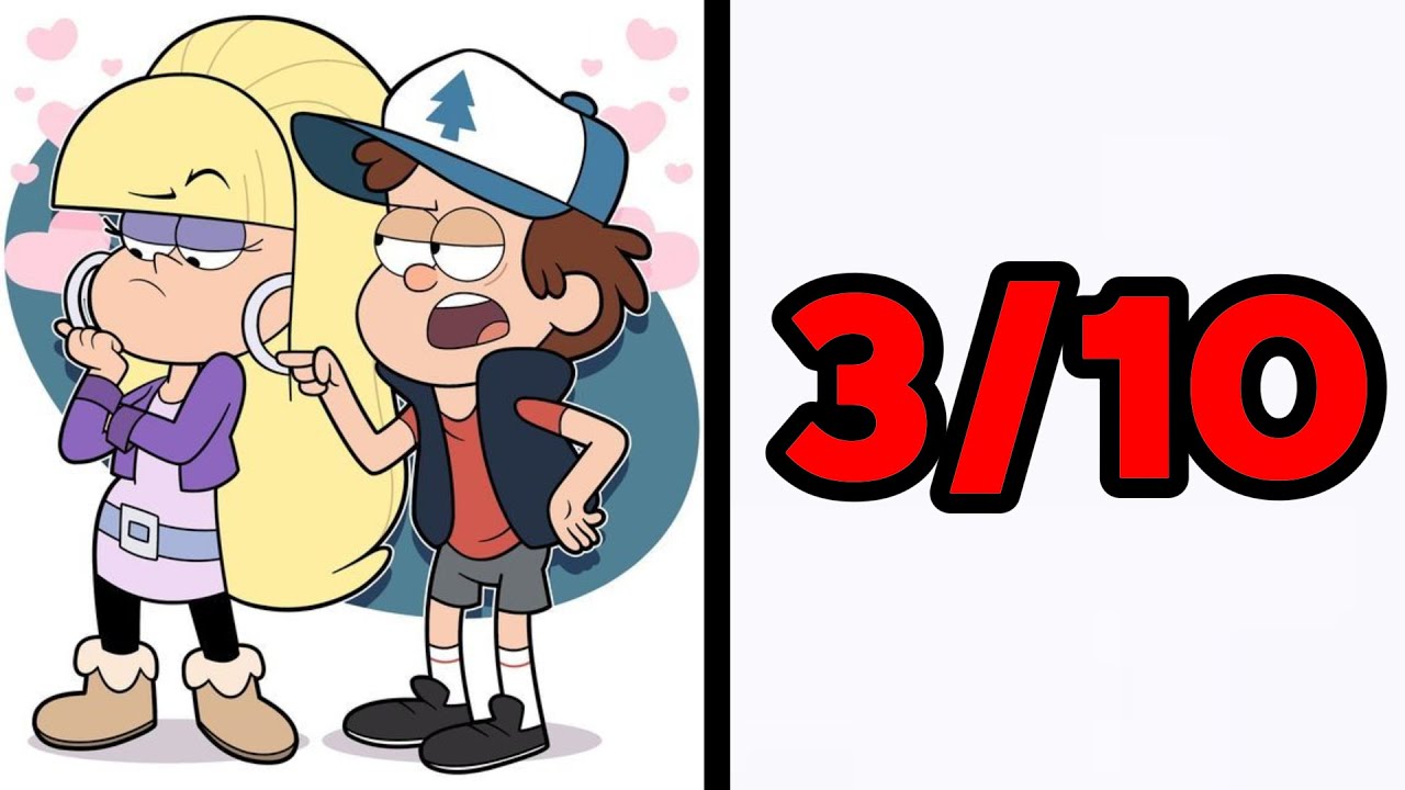Rating your ships in Gravity Falls