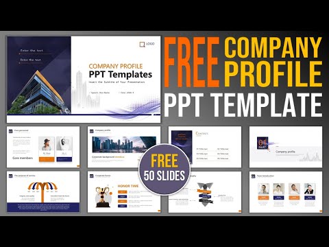 Free Company Profile PowerPoint Template