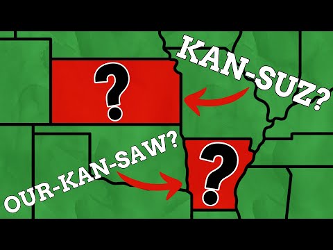 Why Are Kansas & Arkansas Pronounced Differently?