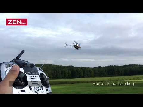 Zenbot Single-Rotor Helicopter Drone Autonomous Flight