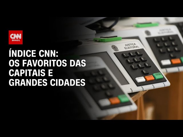 Índice CNN: Prefeitos lideram pesquisas eleitorais em 12 das 26 capitais | CNN Brasil