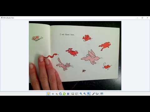 Rhyming Words book and drawing activity with Mrs. Wilson
