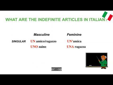 Unit 5 - Indefinite articles!