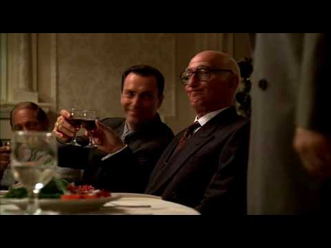 The Sopranos Legendary Scene, Junior Becomes New Boss [HD]
