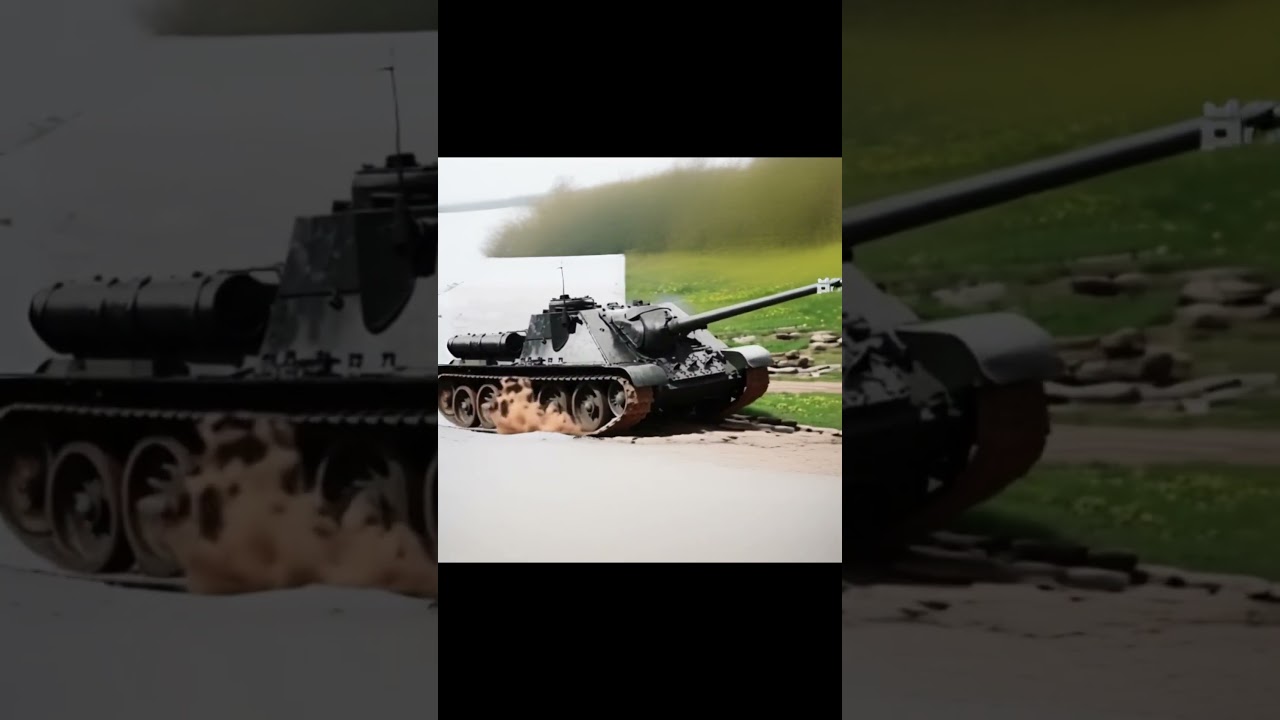 Soviet SU-100 Tank Destroyer #tank #su100 #soviet #Танк #panzer #ww2 #tankdestroyer #selfpropelled