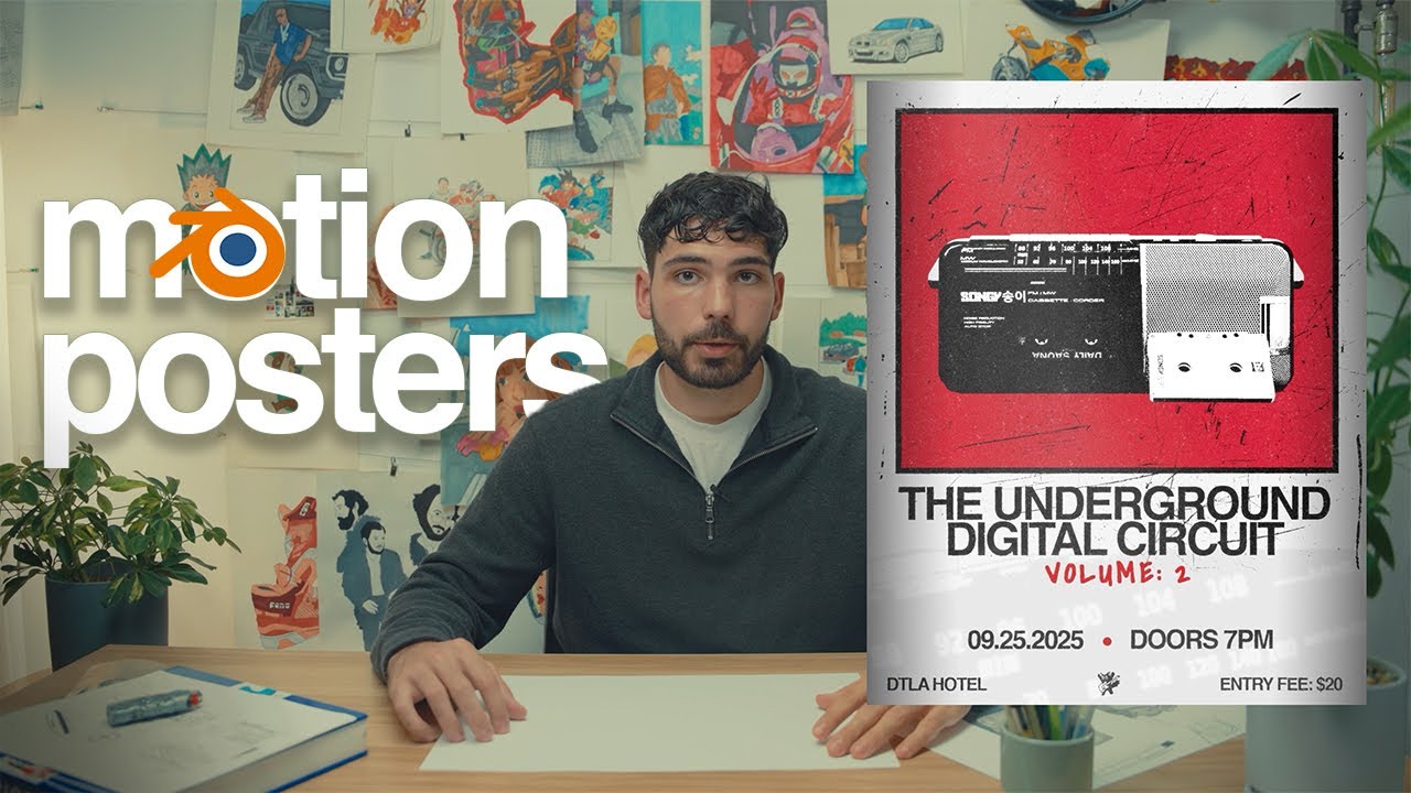 How to Make Easy Eye-Catching Animated Posters | Motion Posters