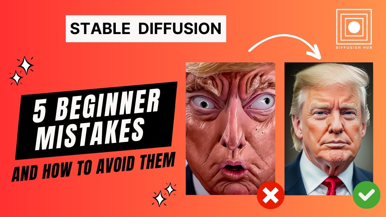 Avoid these beginner 5 mistakes in Stable Diffusion #DiffusionHub