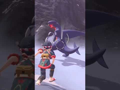Catching Alpha Garchomp - Pokemon Arceus