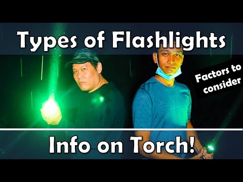 The Different Types of Flashlights!