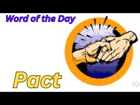 Word of the Day: "Pact" – The Power of Promises and Trust 🌟 | Expand Your Vocabulary