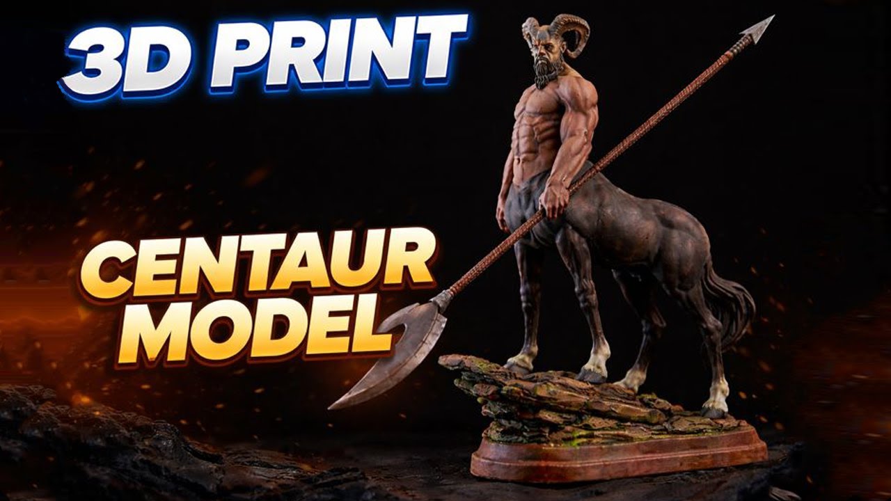 Centaur for 3D Printing - Demonstration