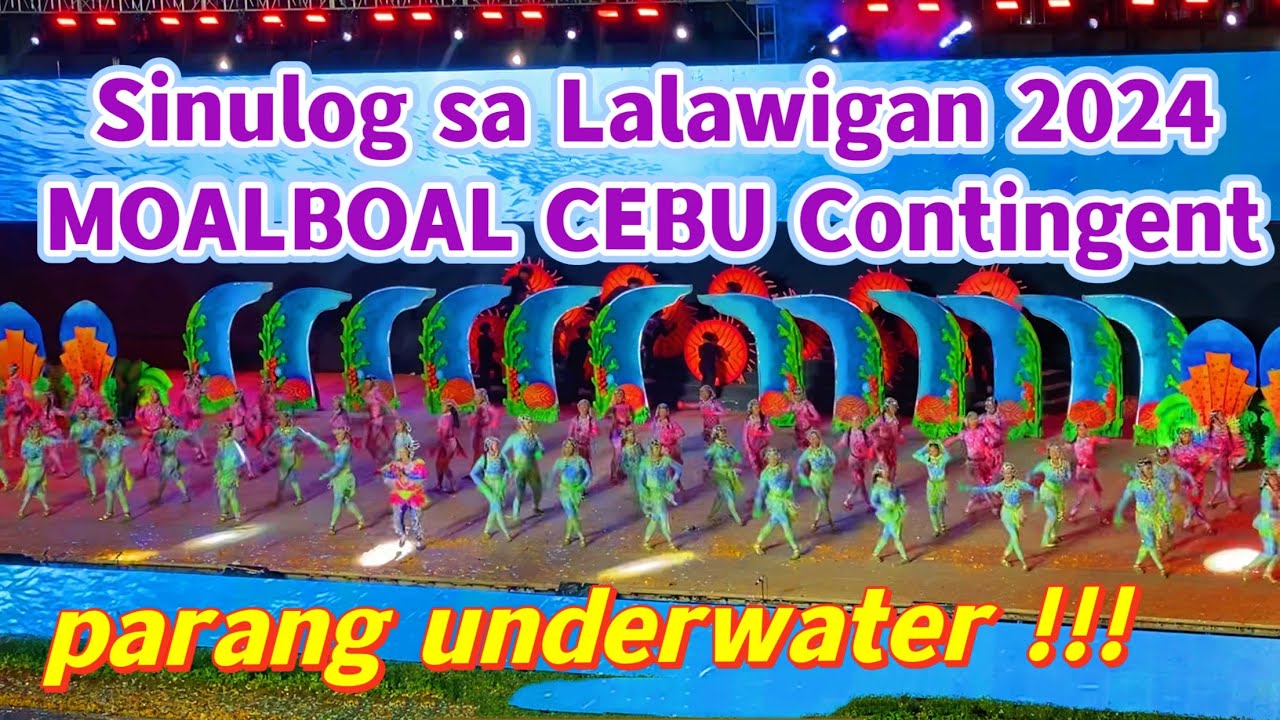 Sinulog sa Lalawigan 2024 MOALBOAL Ritual Showdown GANDA NG MGA PROPS ❗️| SINULOG CEBU CITY