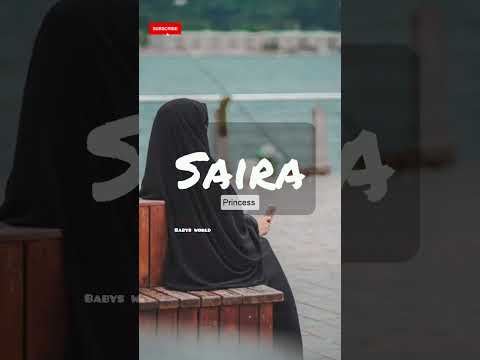 Arabic names for girls starts with "S"/trending modern Islamic girls name #shortsvideo #trending