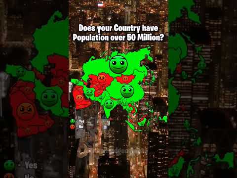 Does your Country have Population over 50 Million?