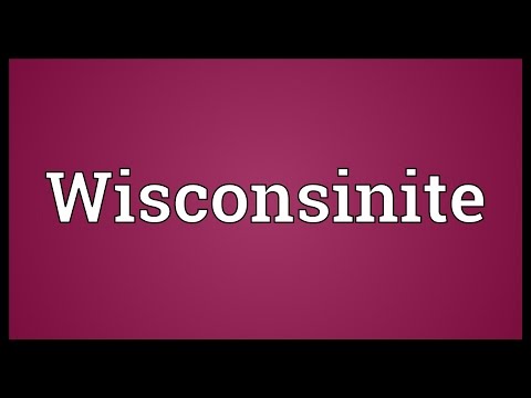 Wisconsinite Meaning