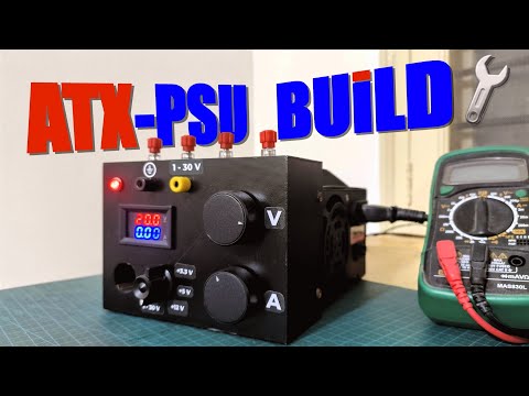 Turn Your Old PC PSU Into a DIY Bench Power Supply! (ATX PSU Hack Build)