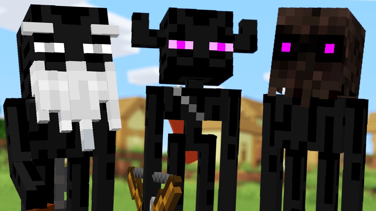 turns out Minecraft Enderman have relatives