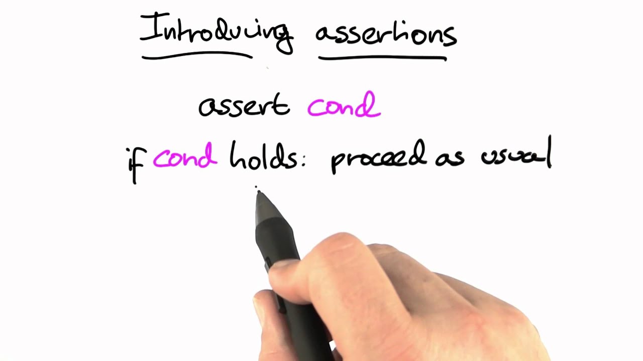 Assert = Power-Up - Software Debugging